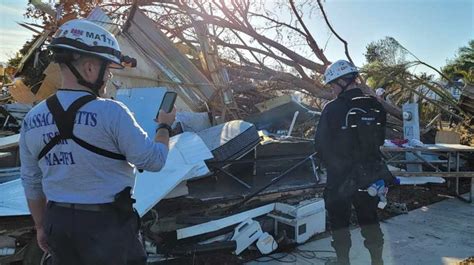 Mass Task Force 1 Conducting Search And Rescue Work In Florida