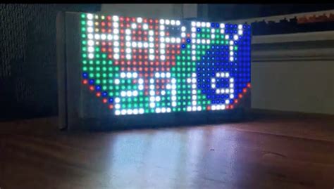 New Years Countdown Matrixdisplay Adafruit Industries Makers Hackers Artists Designers