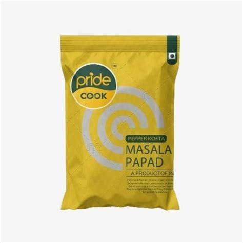 Printed Papad Packaging Pouch At ₹ 230kg Masala Packing Pouch In