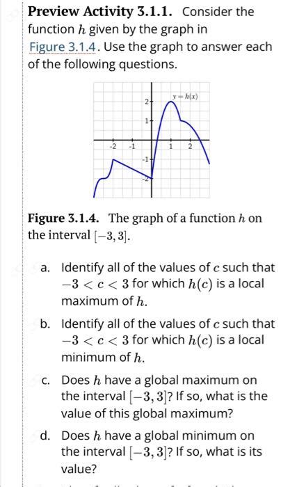 solved preview activity 3 1 1 consider the function h given