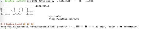 GitHub Nu0l CVE 2022 22965 Spring 0day CVE 2022 22965