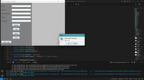 Tax Management System Using Gui Java Project Miniproject Youtube