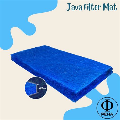 Jual JAVA Filter Hi Density Media Filter Biru Japmat Filter Matt