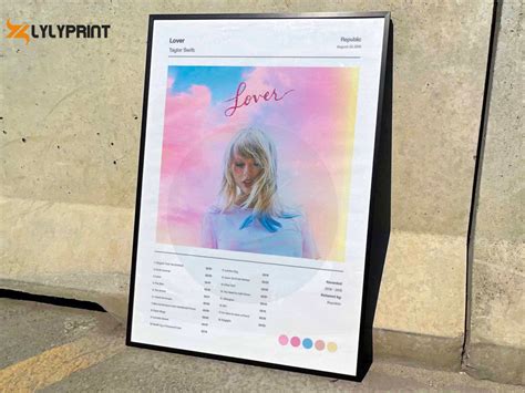 Taylor Swift Lover Album Cover Poster For Home Room Decor 5