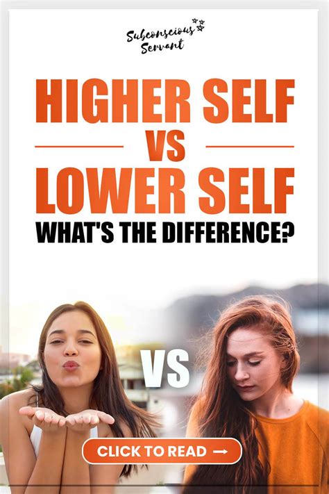 Higher Self Vs Lower Self Whats The Difference