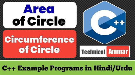 C Program To Calculate Area And Circumference Of A Circle C