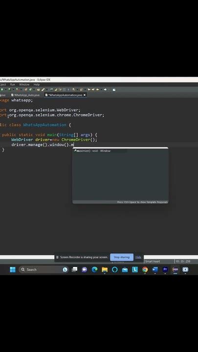 Automate Whatsapp Part 2 Softwaretesting Whatsapp Selenium Youtube
