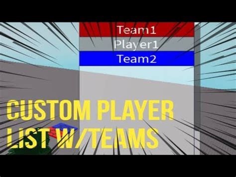 How Do I Make A Custom Leaderboard With Team Support Scripting