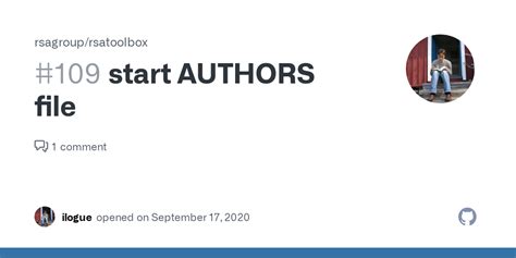 start authors file · issue 109 · rsagroup rsatoolbox · github