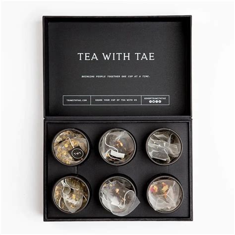 Herbal Tea Bento Box 6 Pack Tea Box Design Tea T Box Tea