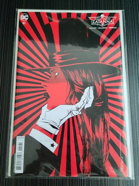 Knight Terrors Zatanna 1 Of 2 Cover D Dustin Nguyen Midnight Card S Marti Comics