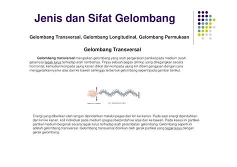 PDF Jenis Dan Sifat Gelombang DOKUMEN TIPS