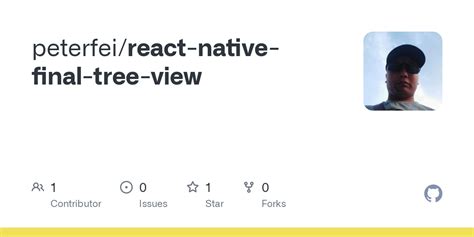 Github Peterfei React Native Final Tree View