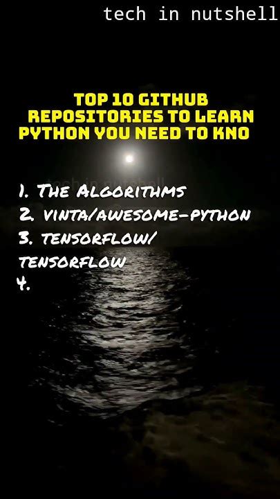 The Ultimate Guide To Learning Python With Github Repositories Youtube