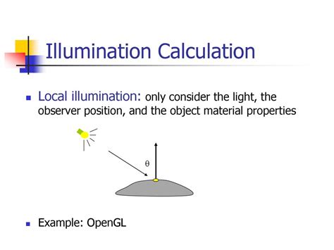 Illumination And Shading Ppt Download
