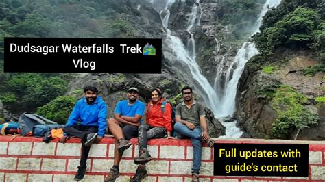 Dudhsagar Waterfalls Trek 🏞️ Vlog 2021 Complete Trek Details With