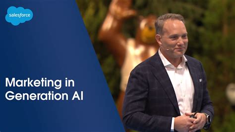 Marketing Keynote Marketing In Generation Ai Dreamforce Salesforce Youtube