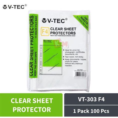 Sheet Protector F4 Vtec