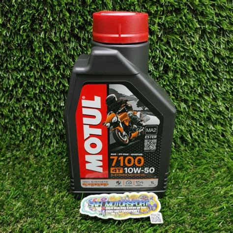 Original Motul Engine Oil Minyak Hitam 4t 3000 3100 5100 7100 H Tech Gp