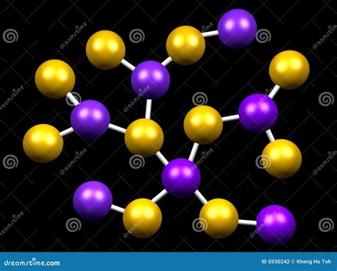 Molecules Formation Stock Illustration Illustration Of Genes 5930242