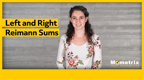 Left And Right Riemann Sums Video