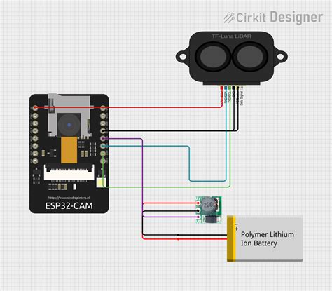 How To Use Tf Luna Lidar Pinouts Specs And Examples Cirkit Designer