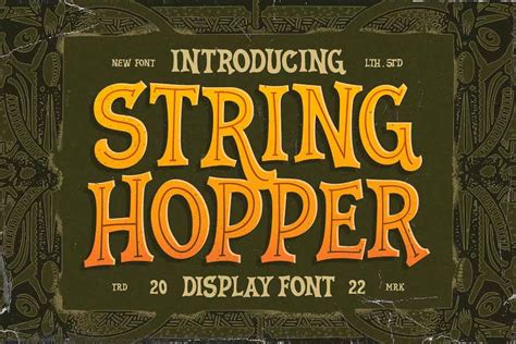 String Hopper Font Dfonts