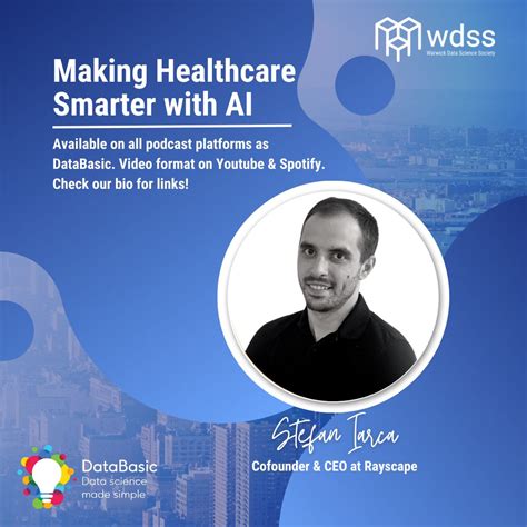 Warwick Data Science Society On Linkedin Podcast Healthcare Entrepreneurship Technology