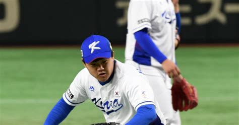 Ss포토 일본전 선발 장현식 발빠른 일본 주자를 묶어야 한다
