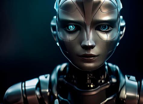 Premium Photo Robots Futuristic Interpretation Future 2025 Illustration