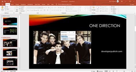 how to organize powerpoint slides into sections powerpoint tutorials
