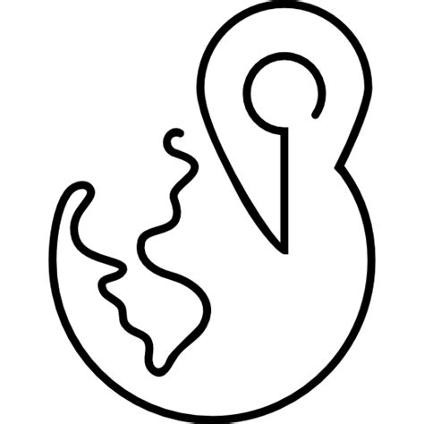 International Geolocalization Ultrathin Outline Icon