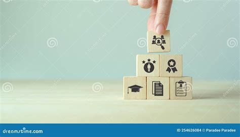 Hrm And Recriutement Concept Job Search Headhunting And Recruitment