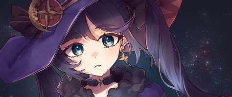 2560x1080 Mona Digital Art Genshin Impact 2022 2560x1080 Resolution