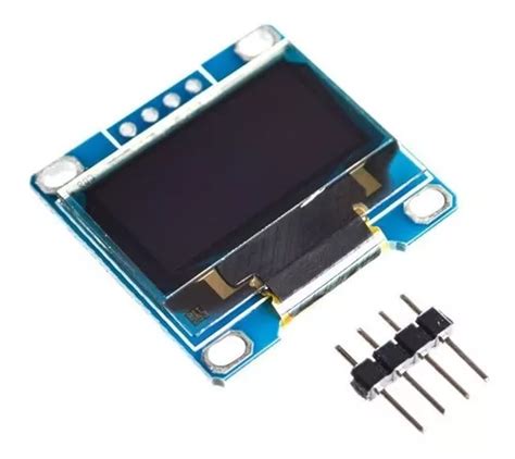 Display De Lcd Gráfico Oled 128x64 096 I2c Branco Arduino Mercadolivre