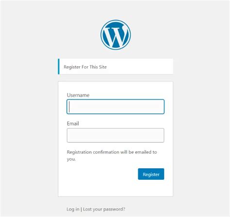 how to create a wordpress register page and boost registrations wpzoid