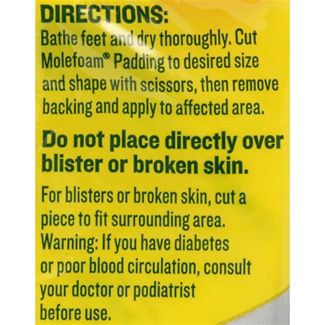 Dr Scholls Molefoam Padding Strips Pack Of 12 Buy Now With Express International Delivery