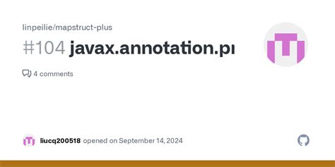 Javaxannotationprocessingfilerexception · Issue 104 · Linpeiliemapstruct Plus · Github