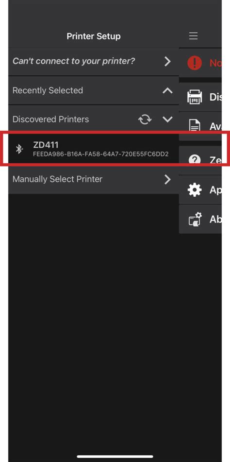 Connecting To Your Zebra Printer Using Bluetooth Sowingo
