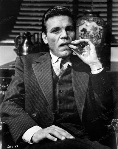 8x10 Print Neville Brand As Al Capone The Untouchables 1959 Tv Series