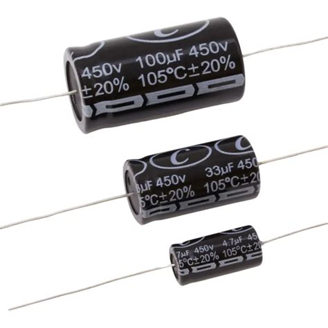 Buy Axial Capacitor From Leading Electronic Component Manufacturer China