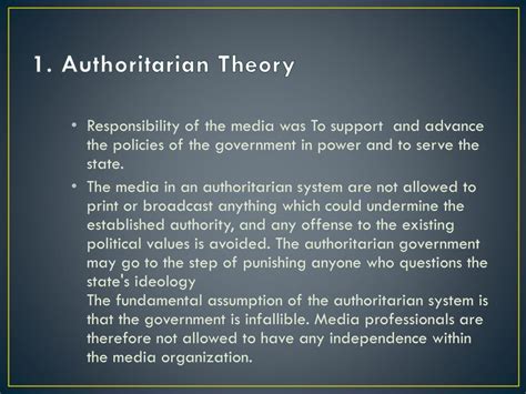 Ppt Normative Theories Of Mass Communication Powerpoint Presentation