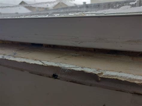 Sealing Gap Under Window Home Improvement Stack Exchange