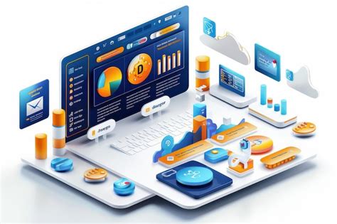Digital Dashboard Displaying Data Analytics And Reports Premium Ai