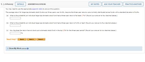 Solved [ 9 Points] Aswsbe14 6 E 018 Mi You May Need To Use