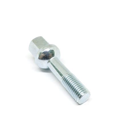 Болт колесный сферический М12 x 1.5 кл.17 x 40 - 10.9 оцинкованный ...