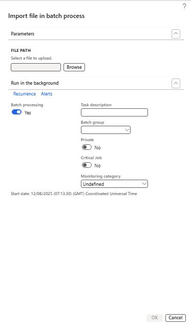 How To Import File And Batch Process Records Using X In D365 Fando Dynamics365docs
