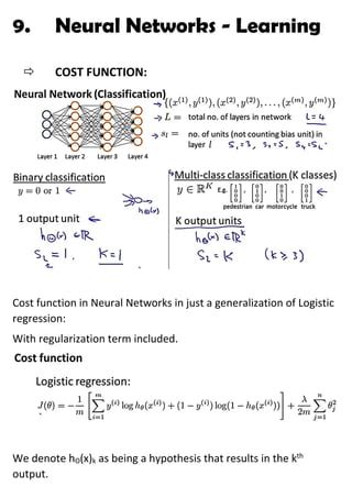 9 Neural Network Learning PDF