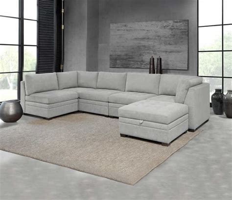 Rosehill Direct Thomasville® Tisdale Modern 6 Piece Modular Fabric