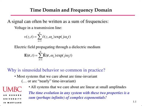 PPT Time Domain And Frequency Domain PowerPoint Presentation Free Download ID